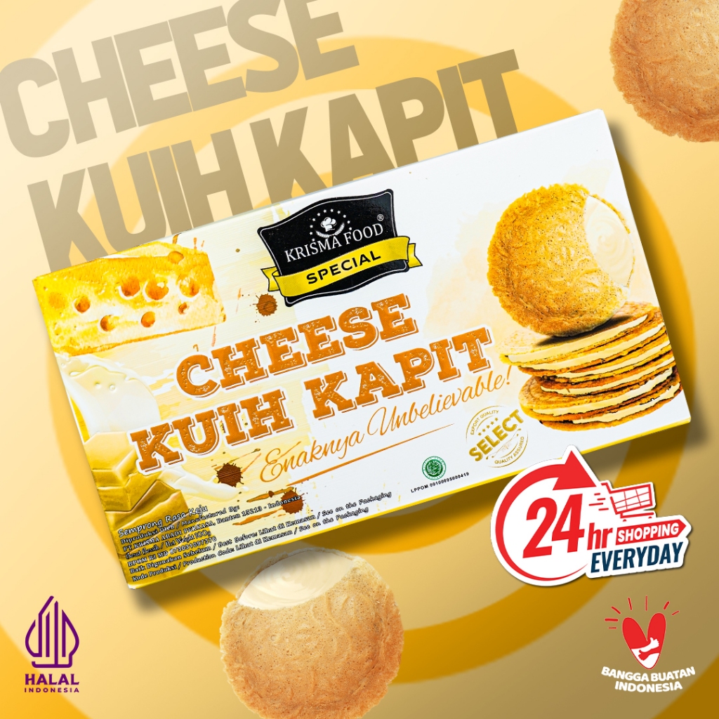 Jual CHEESE KUIH KAPIT - GANDA | KRISMA FOOD | Shopee Indonesia