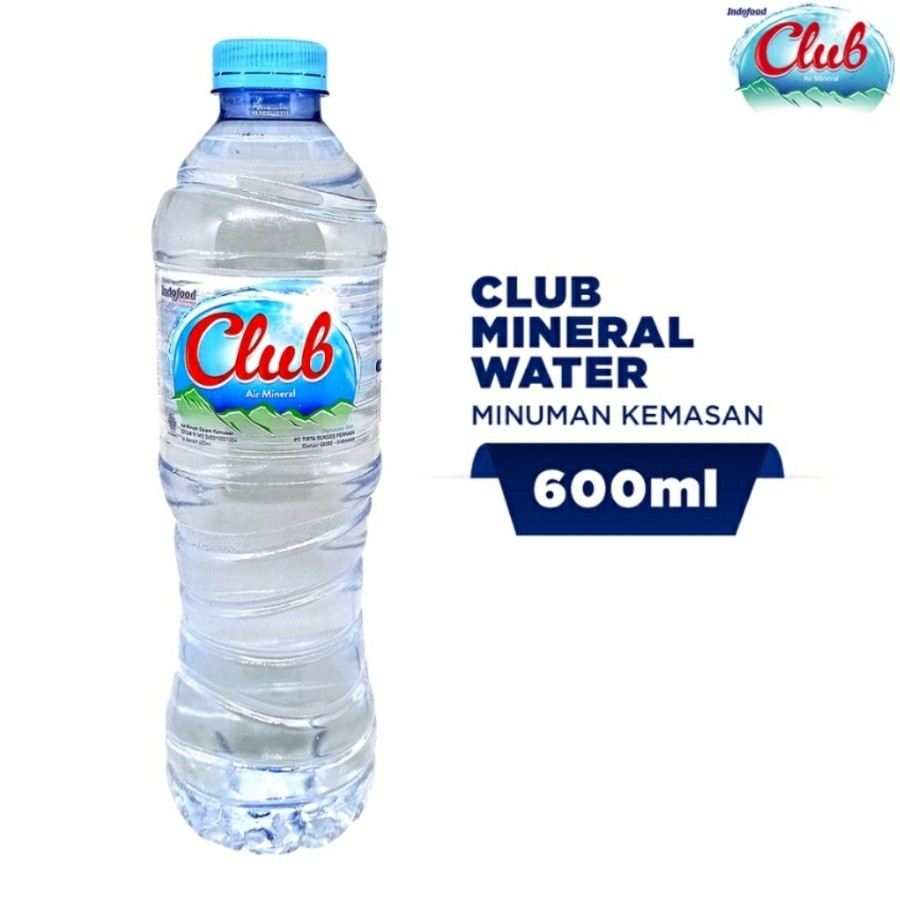 Jual Club Air Mineral 600ml (isi 24 Botol) | Shopee Indonesia