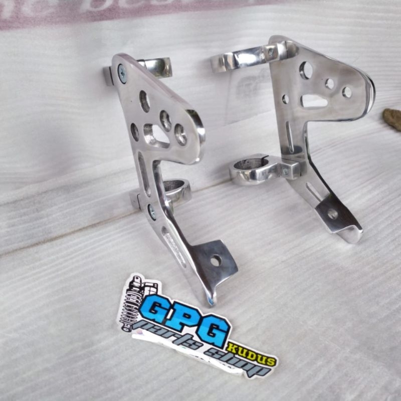 Jual Breket Bracket Bricket Lampu RX King CNC Model Copy Bpro-Dudukan ...