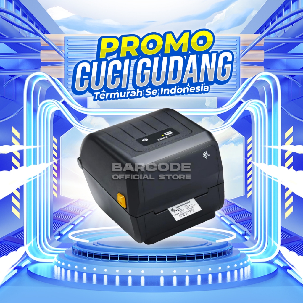 Jual Zebra ZD220t / ZD220 Printer Barcode Cetak Label Resi ZD-220T ...
