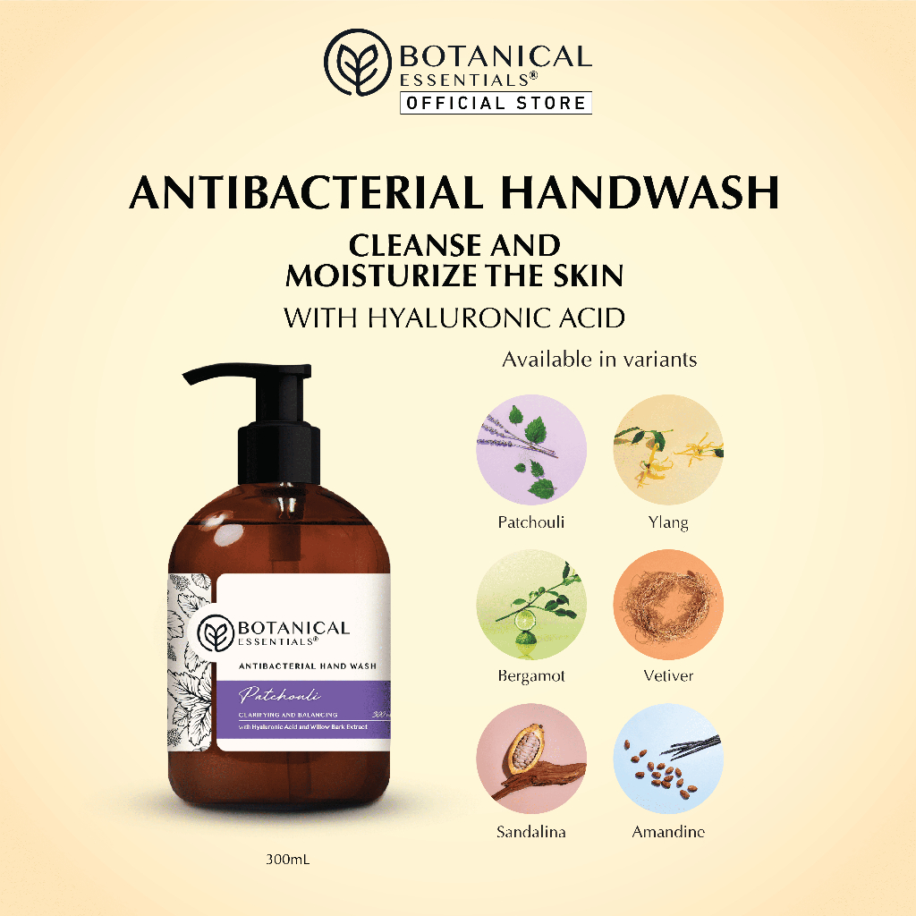 Jual Botanical Essentials - Antibacterial Hand Wash 300ml | Shopee ...