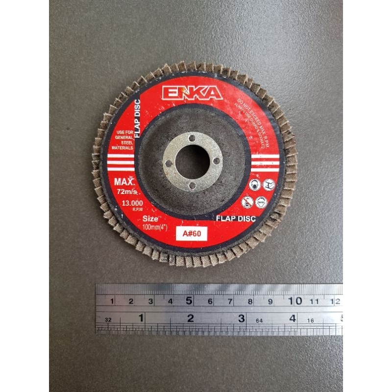 Jual ENKA Mata Gerinda Flap Disc / Amplas Susun ENKA A60 | Shopee Indonesia