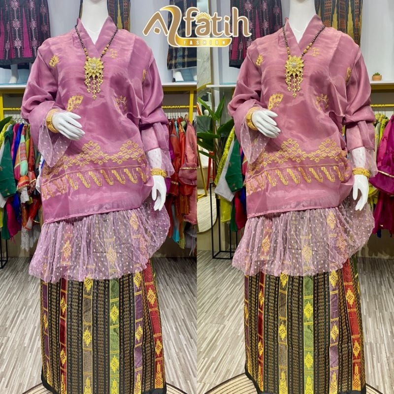 Jual BAJU BODO ORGANZA MURAH BORDIR KIPAS MIX TUTU MEWAH MAKASSAR BUGIS ...