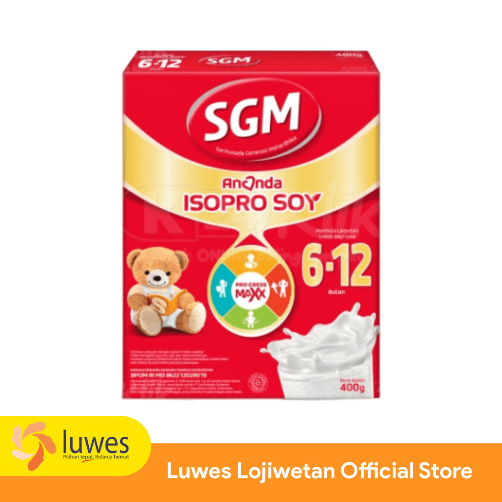 Jual SGM Soya/isopro soy 6-12 bulan 400gr | Shopee Indonesia