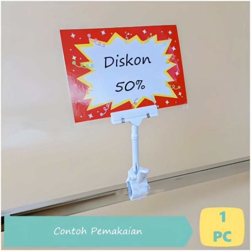 Jual display harga / jempol harga / jepit harga | Shopee Indonesia