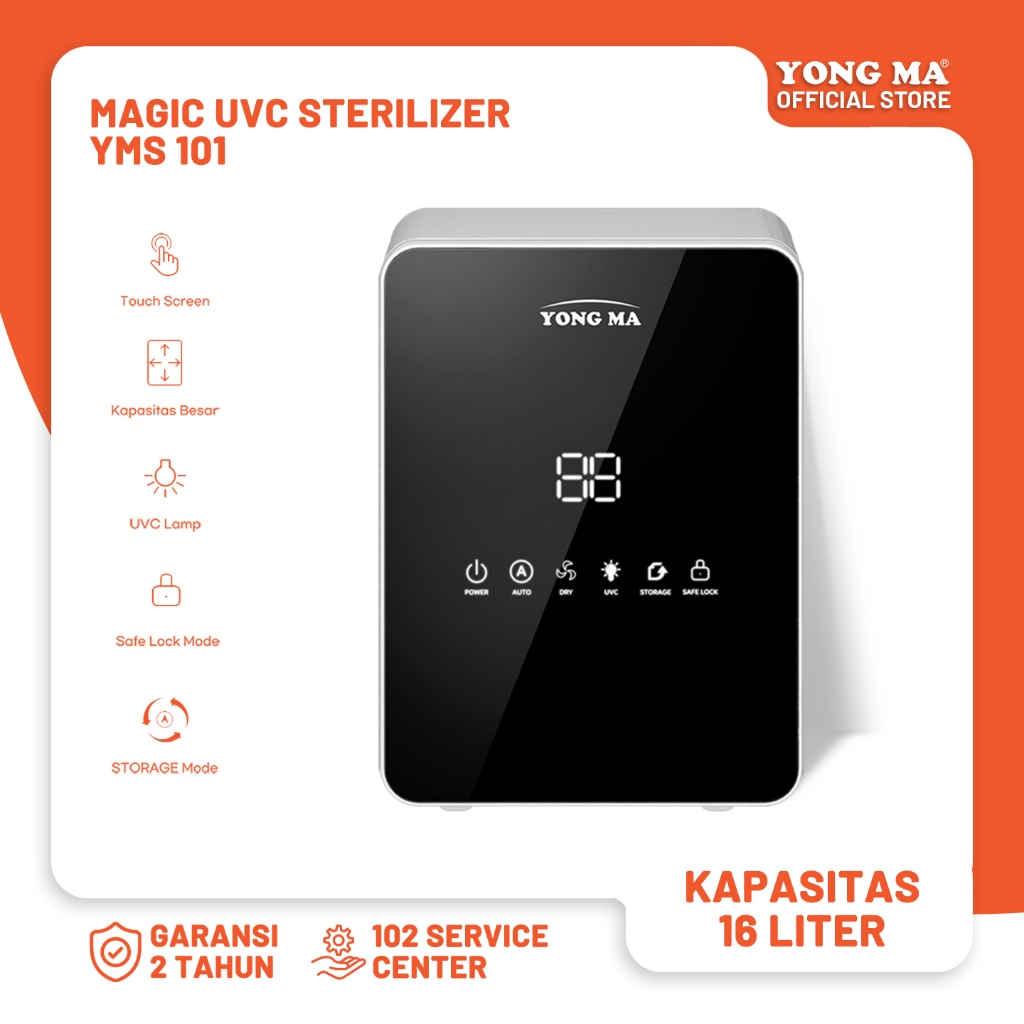 Jual YONG MA MAGIC UVC STERILIZER YMS 101 (16L) | Shopee Indonesia