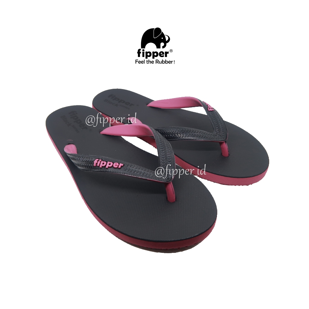 Jual Fipper - Black Series-M Black / Red Blush | Shopee Indonesia