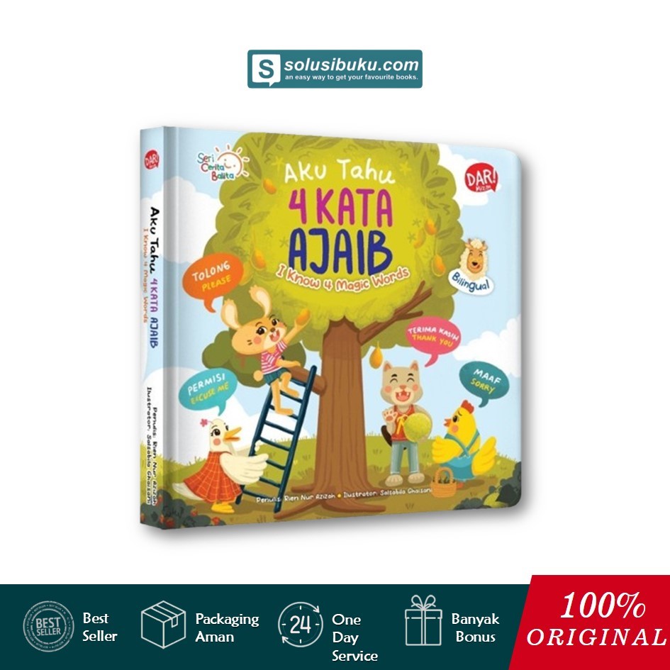 Jual Buku Aku Tahu 4 Kata Ajaib : I Know 4 Magic Word - SCB (DAR! Mizan ...