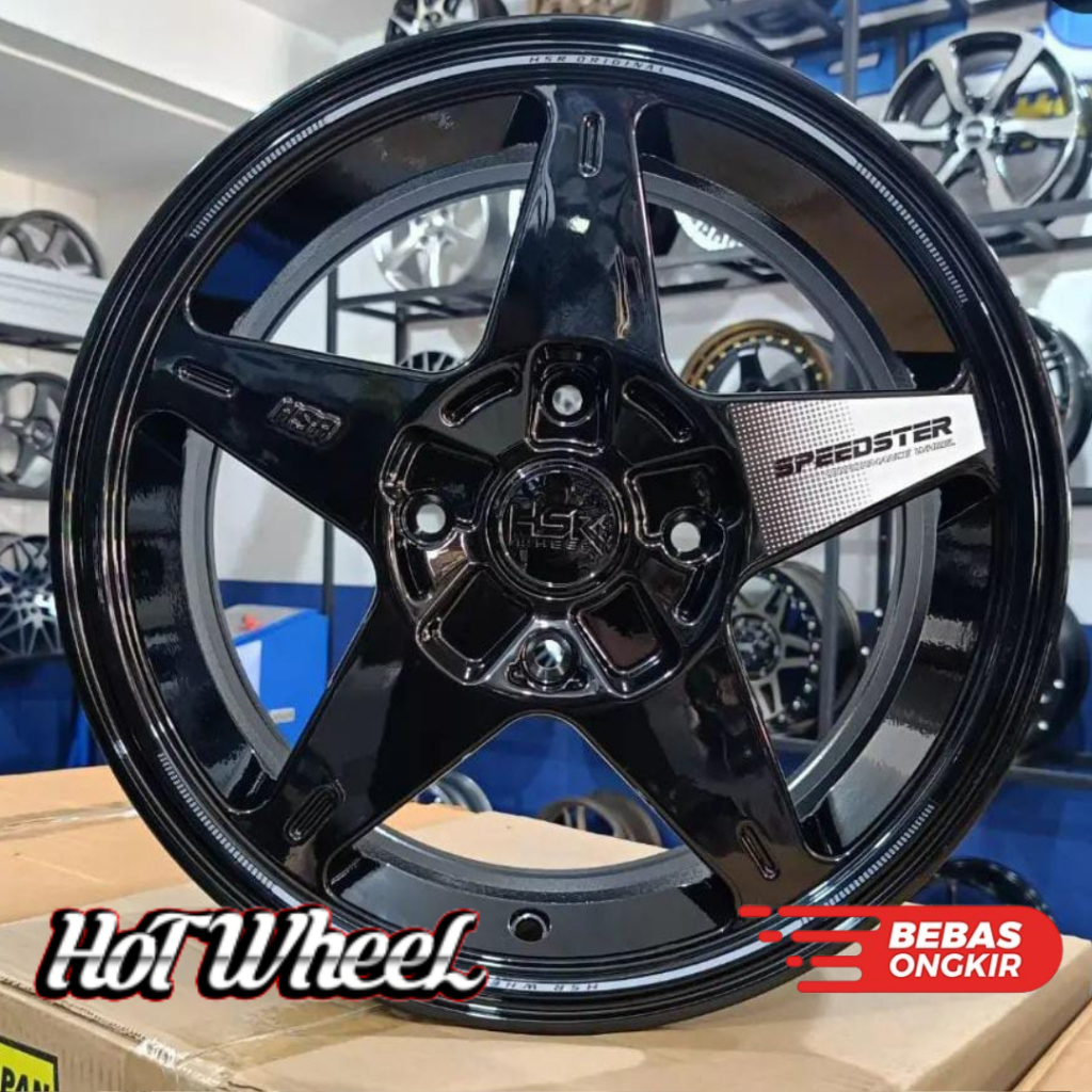 Jual VELG MOBIL HSR SPEEDSTER R16 4X114 UNTUK AVANZA LIVINA LANCER ...