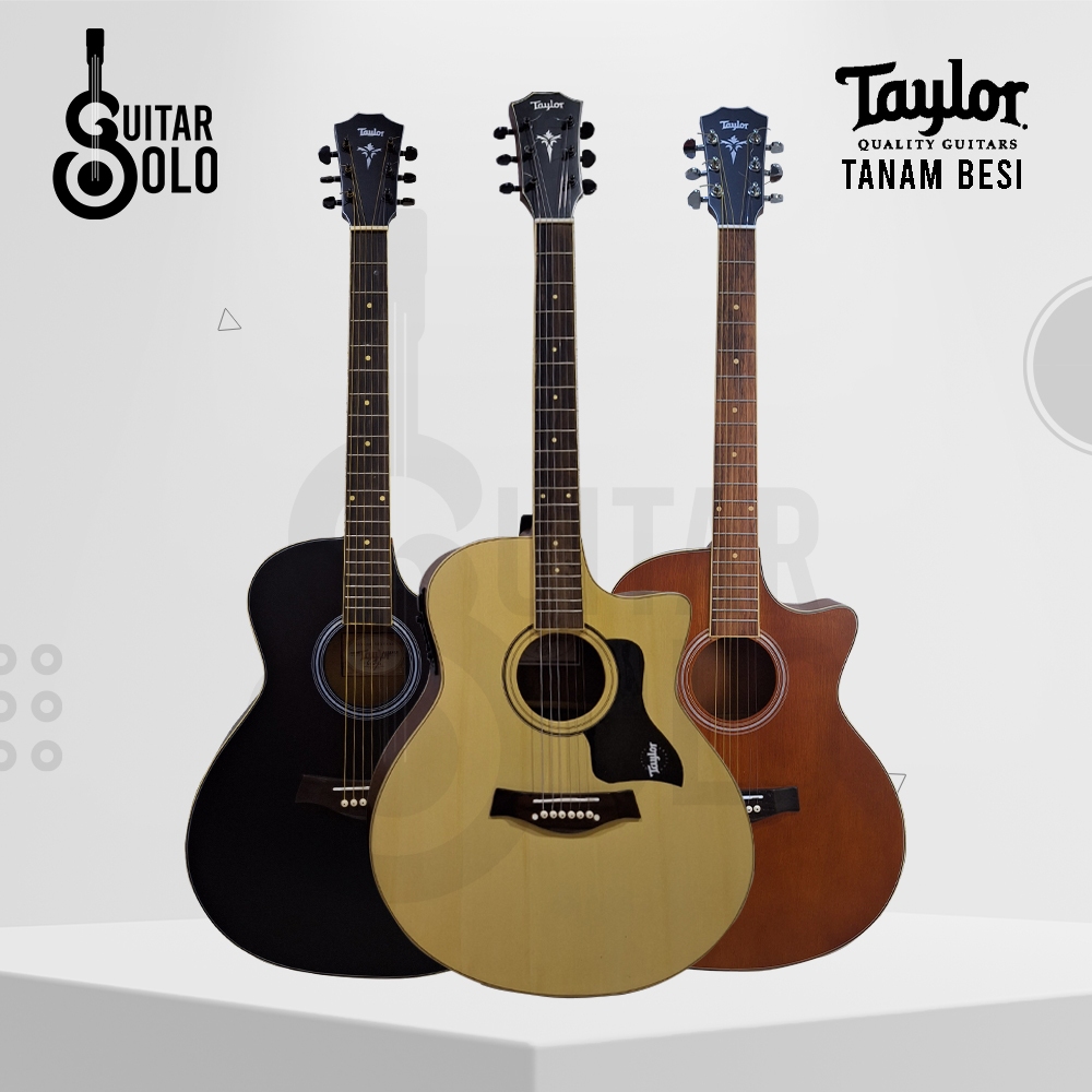 Jual Gitar Taylor Full Meranti Tanam Besi | Shopee Indonesia