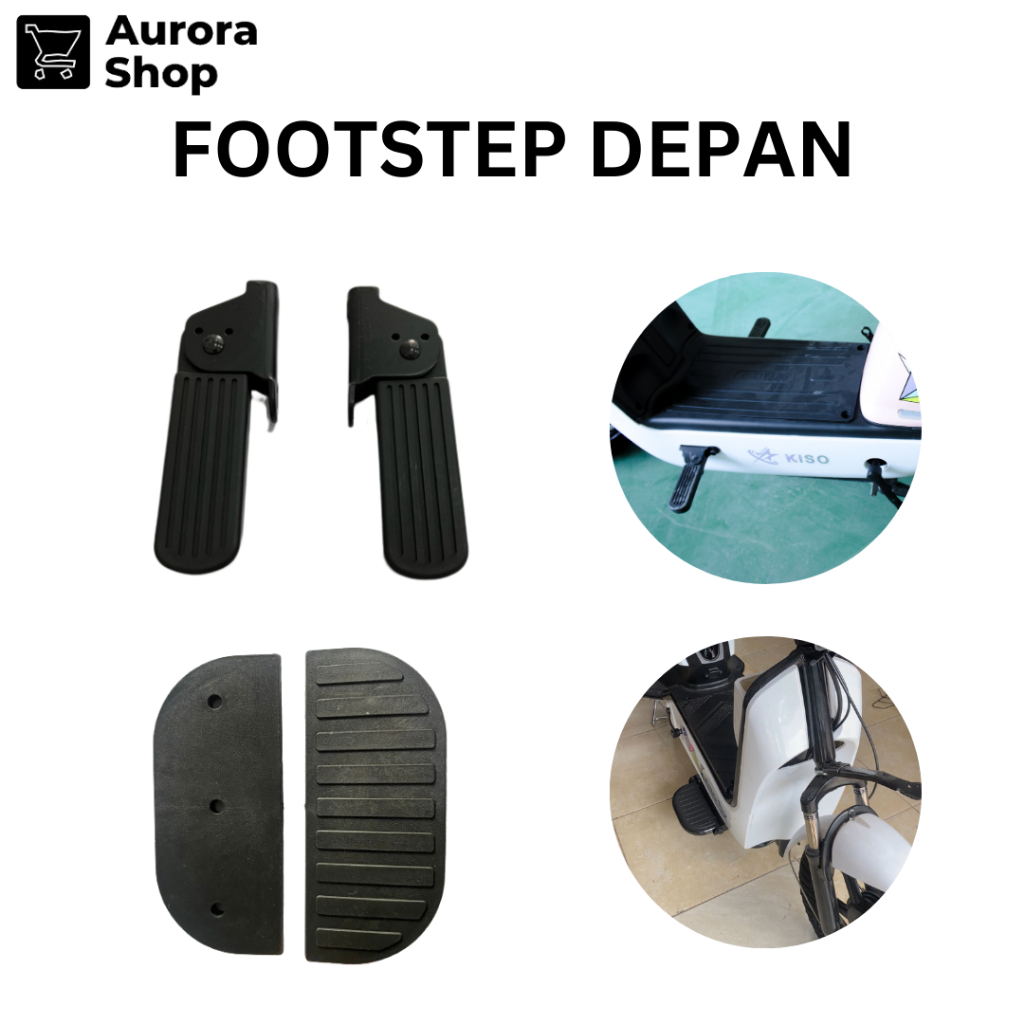 Jual Pijakan Kaki Foot Step Depan Sepeda Listrik Skuter Listrik Motor ...