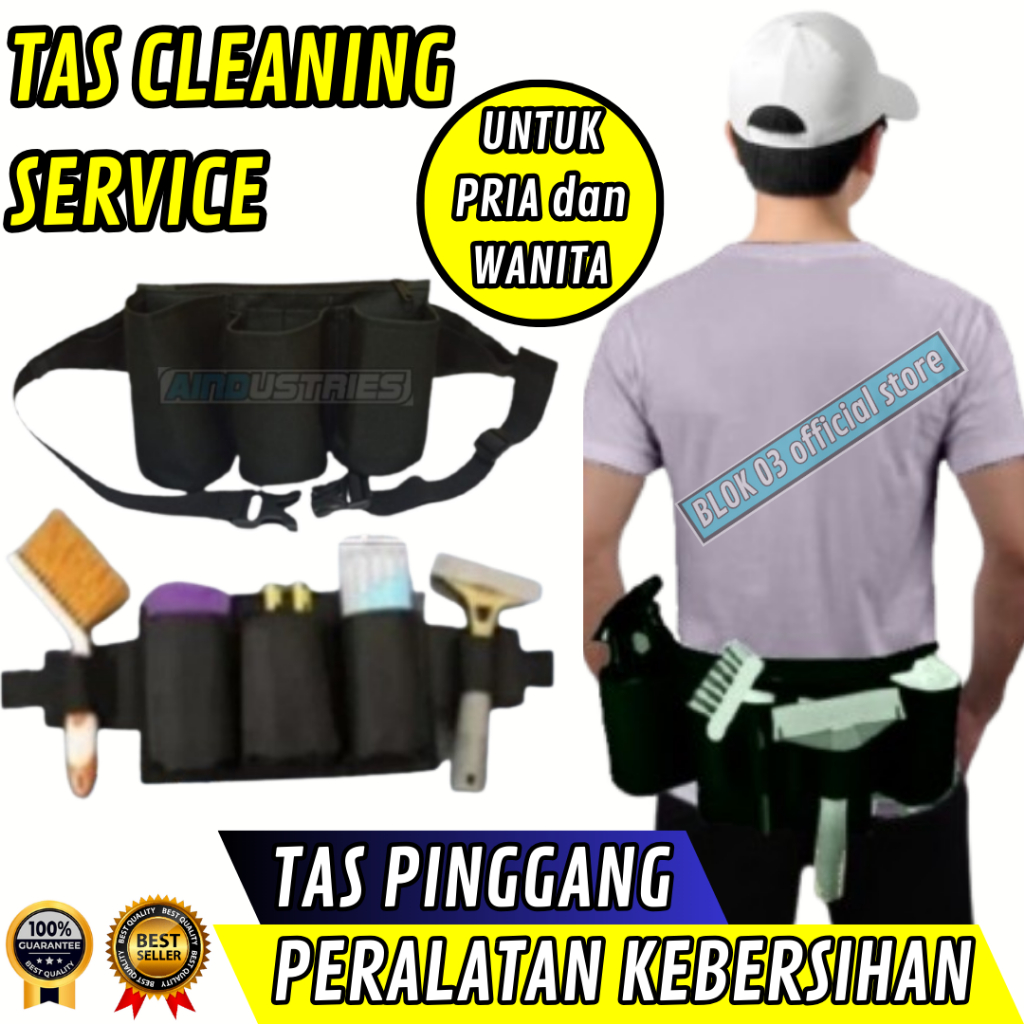 Jual Tas Pinggang Petugas kebersihan Cleaning Service Alat alat Tempat ...