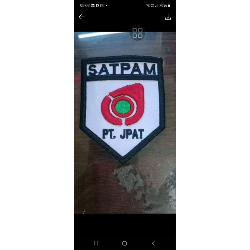 Jual logo khusus untuk Pt satpam | Shopee Indonesia