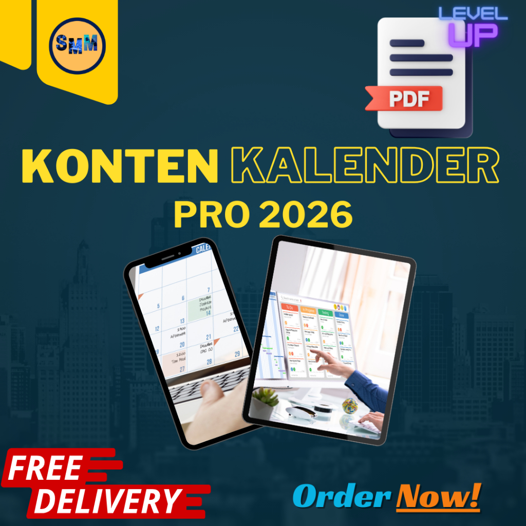 Jual Sosial Media Konten plan 2026 | Shopee Indonesia