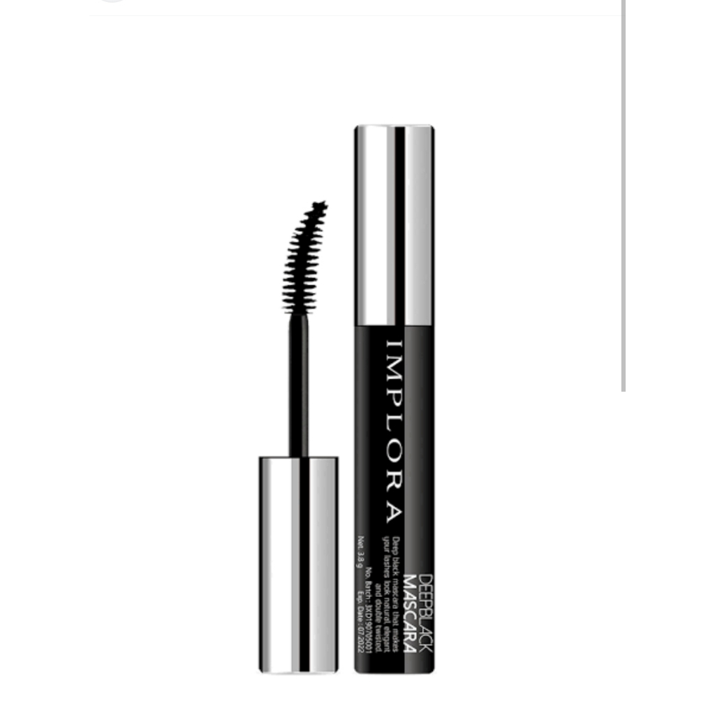 Jual Implora Deep Mascara Waterproof | Shopee Indonesia