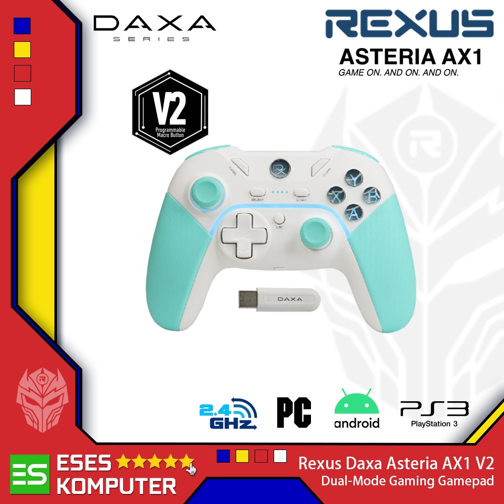 Jual Gamepad Rexus Daxa AX1 V2 Asteria Wireless with Hall Effect ...