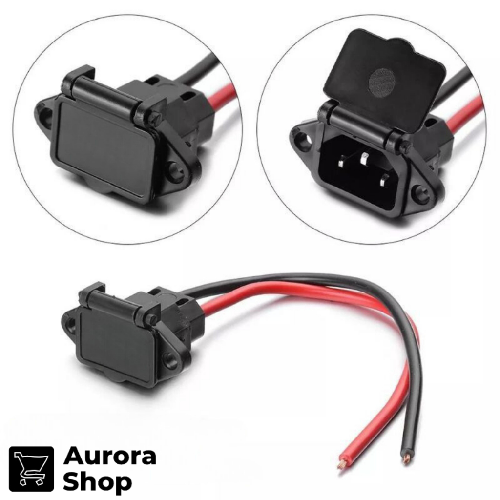 Jual Socket Charger Port Plug Input Casan Sepeda Listrik Universal ...