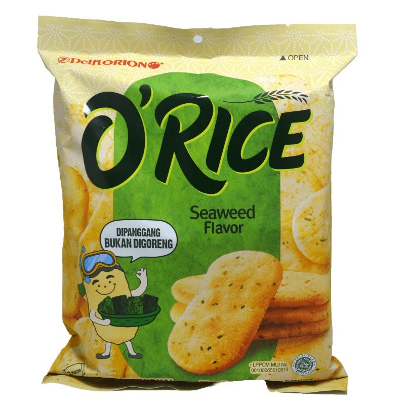 Jual DELFI ORION O'RICE SEAWEED FLAV 111 G | Shopee Indonesia