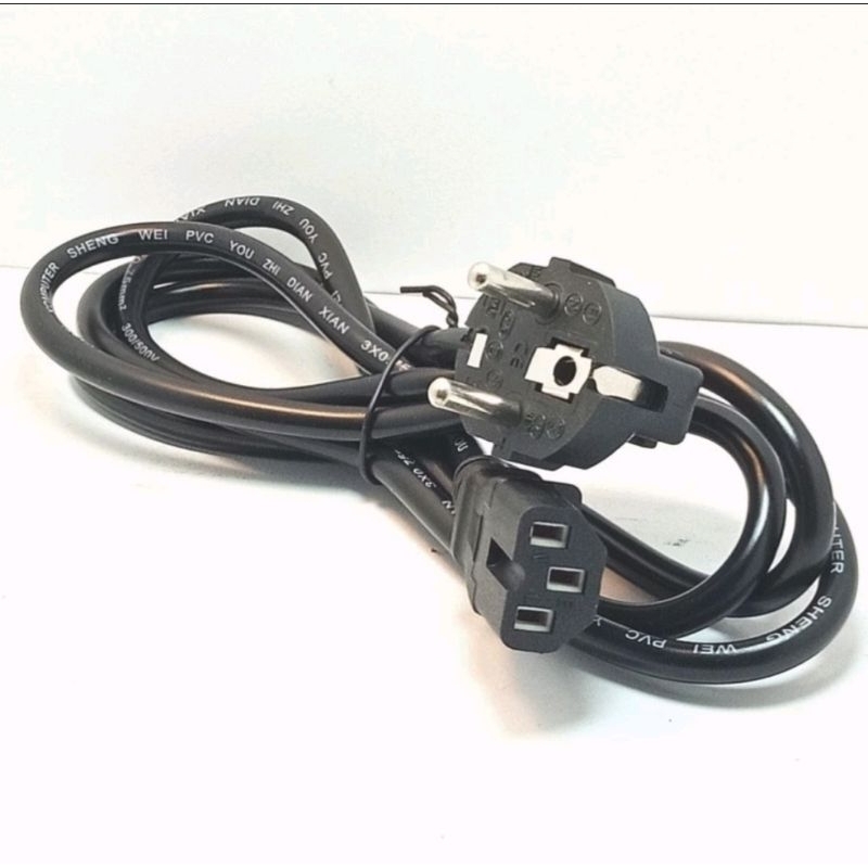 Jual kabel power Pc | Shopee Indonesia