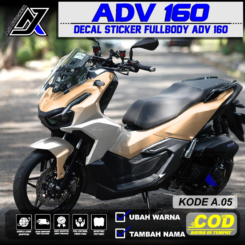 Jual DEKAL ADV 160 fULL BODY - Sticker ADV 160 Full Body stiker decal ...
