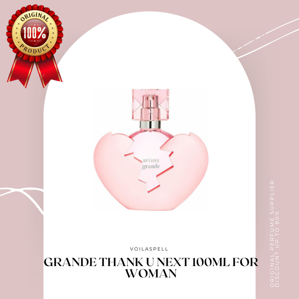 Jual ARIANA GRANDE THANK U NEXT EDP 100ML FOR WOMAN ORIGINAL BY VOILASPELL/PARFUM ORIGINAL ...