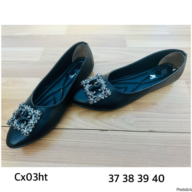 Jual flatshoes conneeeex kotak bunga CX03 | Shopee Indonesia