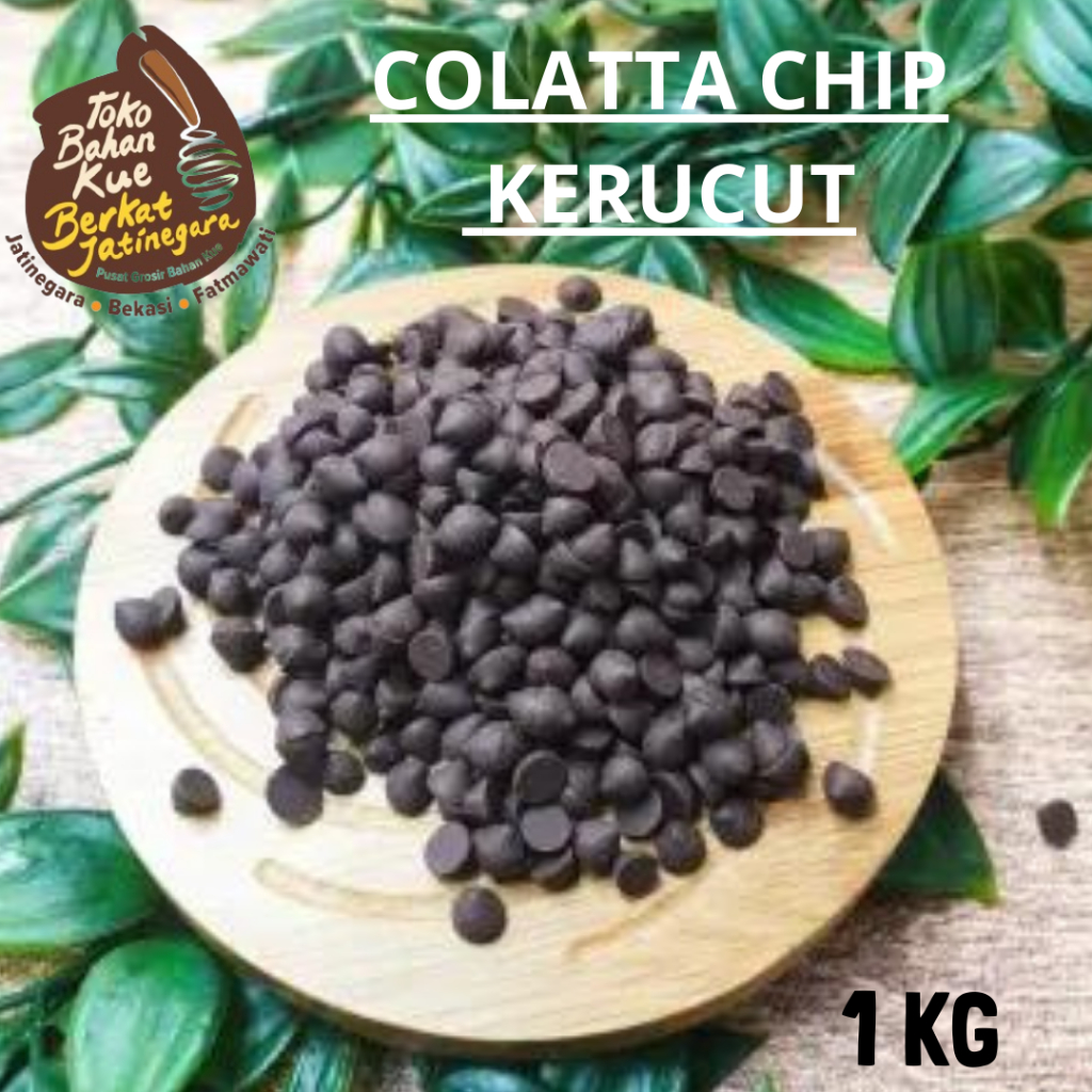 Jual COLATTA CHIP KERUCUT REPACK 1 KG / COKLAT CHIP KERUCUT REPACK 1KG ...