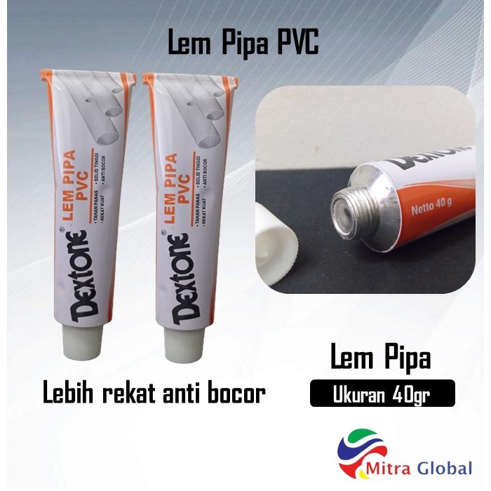 Jual LEM PIPA PVC Tube Odol / Lem Pipa Pvc Pralon / Lem Pvc 40gr LEM ...