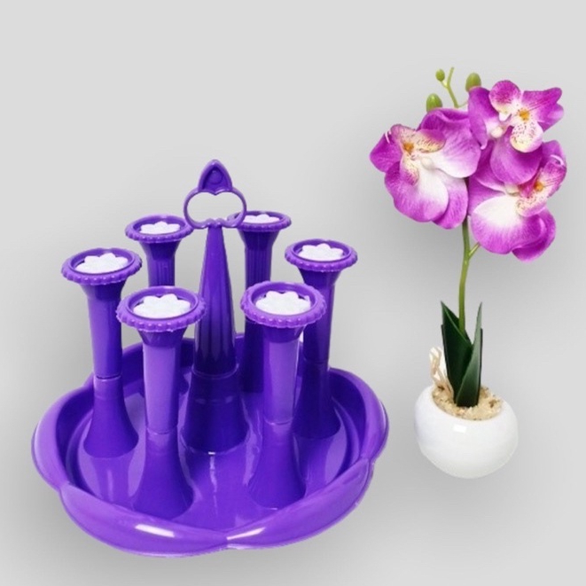 Jual Tempat Gelas 6 in 1 Daisuki Rak Stand Glass | Shopee Indonesia