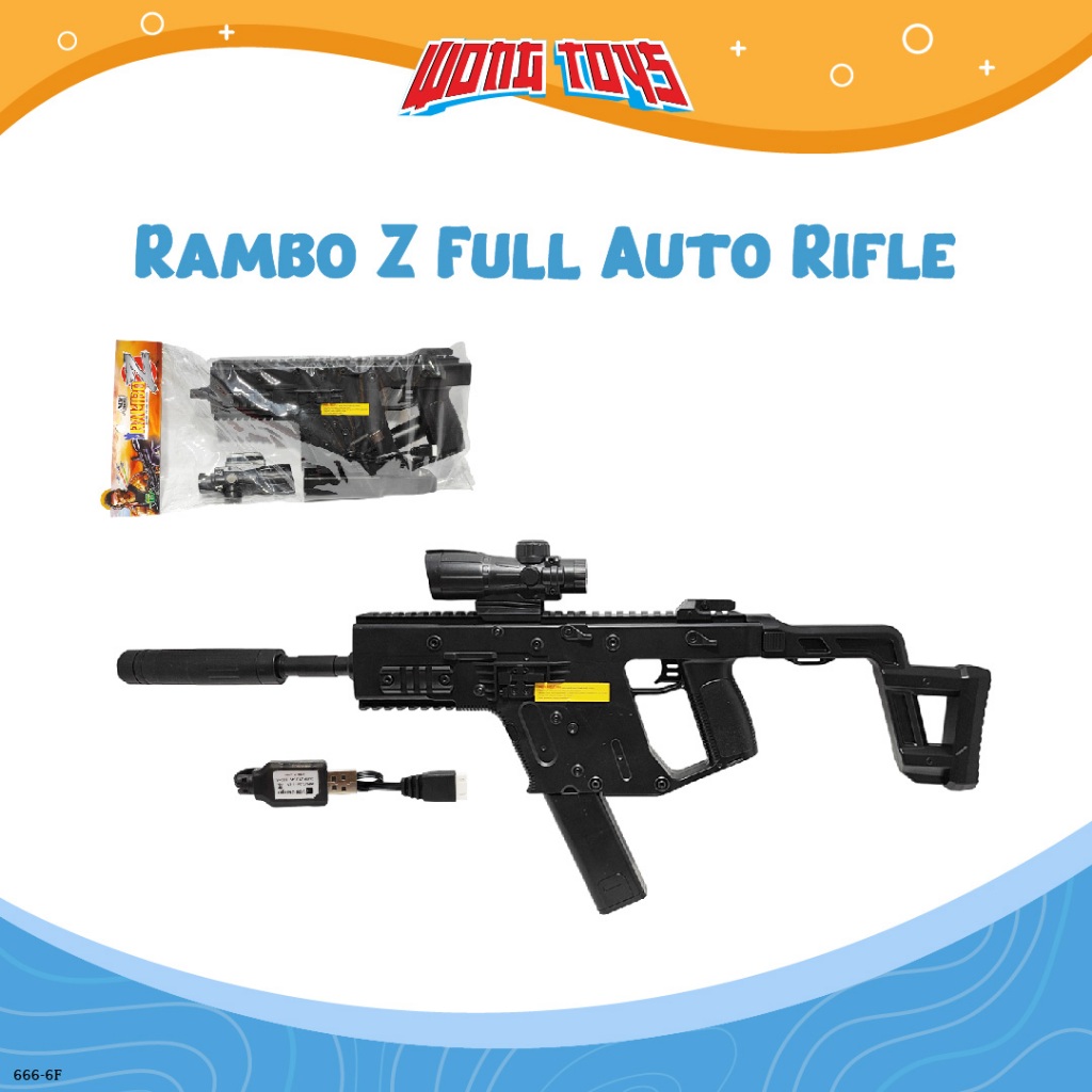 Jual Rambo Z Pistol Mainan Kriss Auto (666-6F) - Mainan Anak Pistolan ...