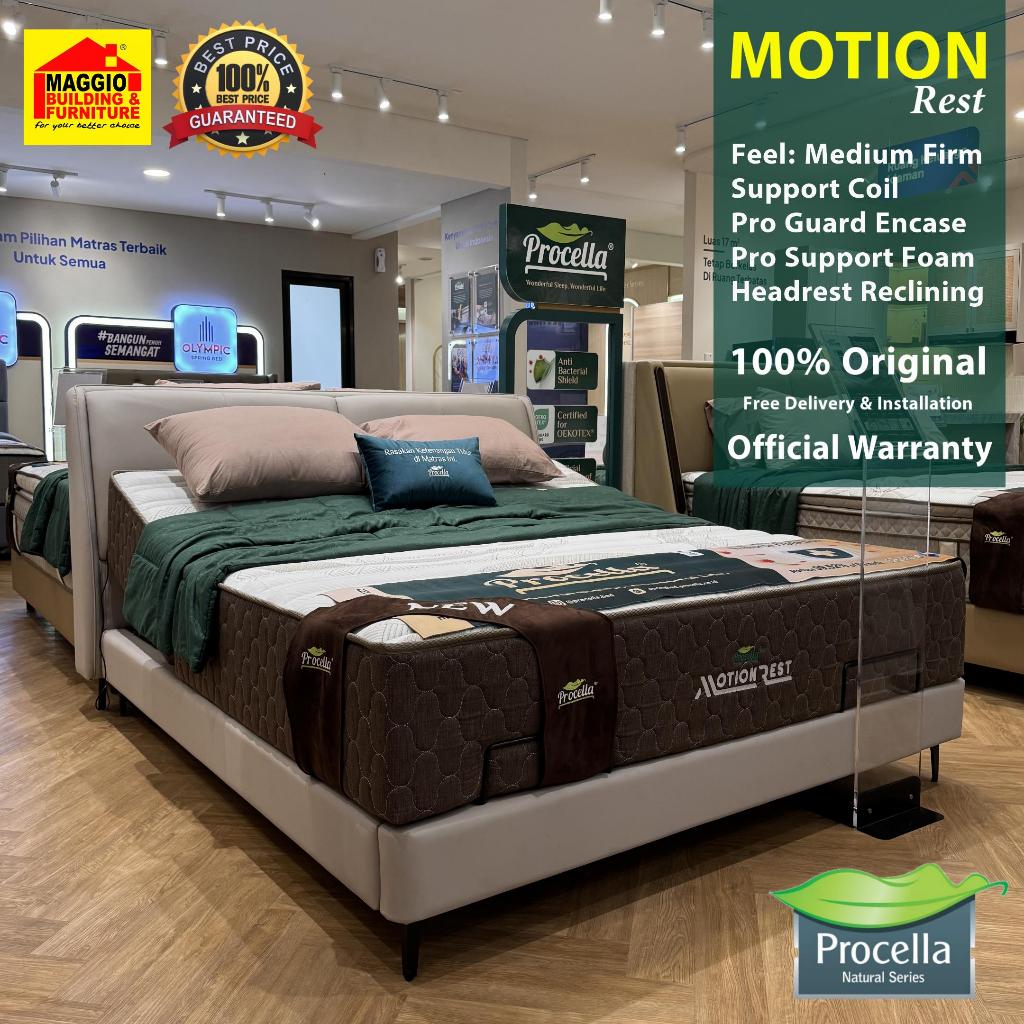 Jual KASUR SPRINGBED KESEHATAN - KASUR REFLEKSI - MOTION REST - PROCELLA | Shopee Indonesia