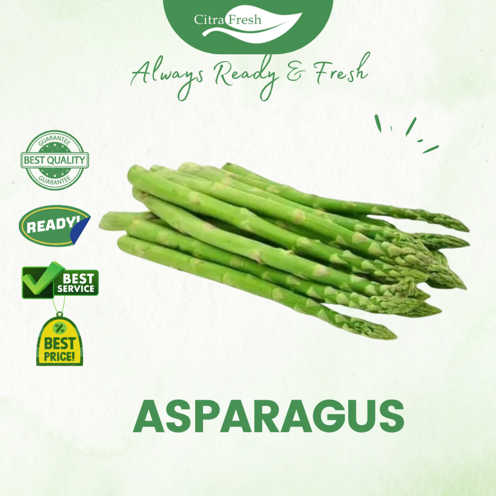 Jual CITRA FRESH - Asparagus 250 Gram - Selalu Ready dan Fresh | Shopee ...