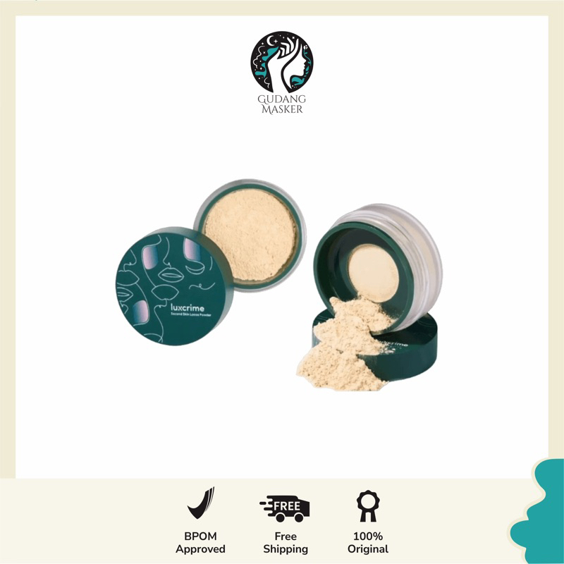 Jual LUXCRIME Second Skin Loose Powder Translucent - Bedak Tabur ...