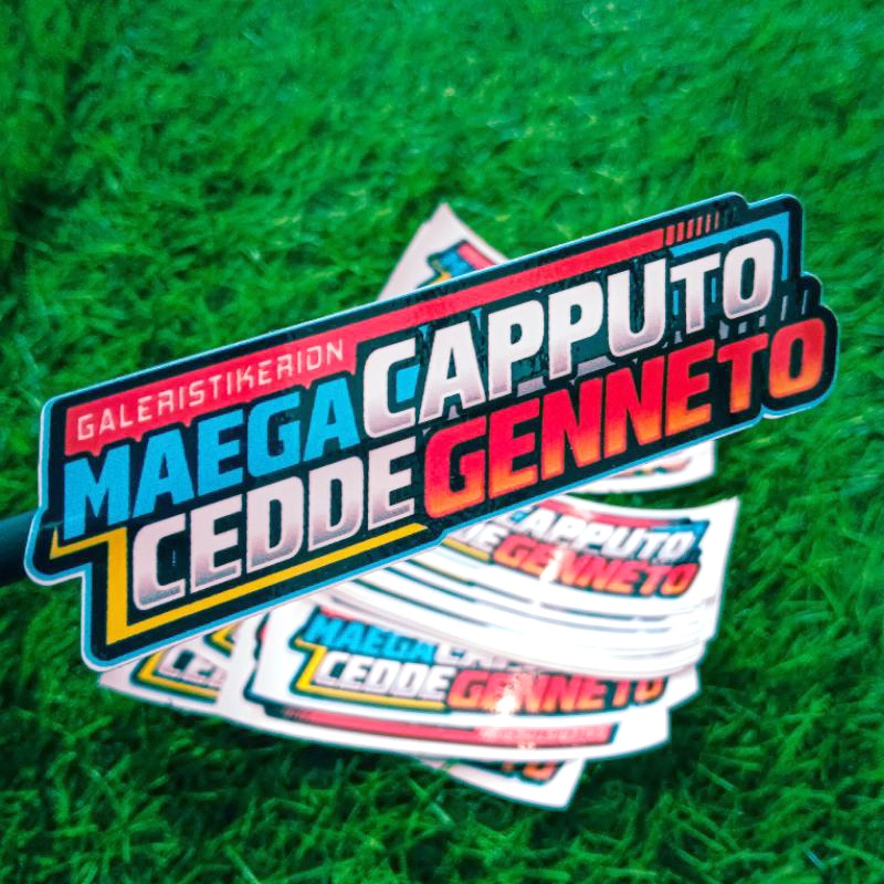 Jual stiker kata kata stiker bugis stiker mega cappu to cedde genne to ...