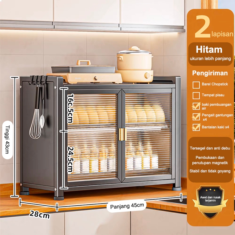 Jual Rak Lemari Piring Rak Kabinet Dapur Rak Lemari Dapur Rak Cuci ...