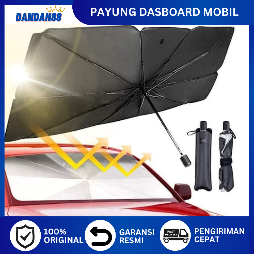Jual Payung Pelindung Anti Panas Interior Mobil Depan Dashboard Dasbor ...