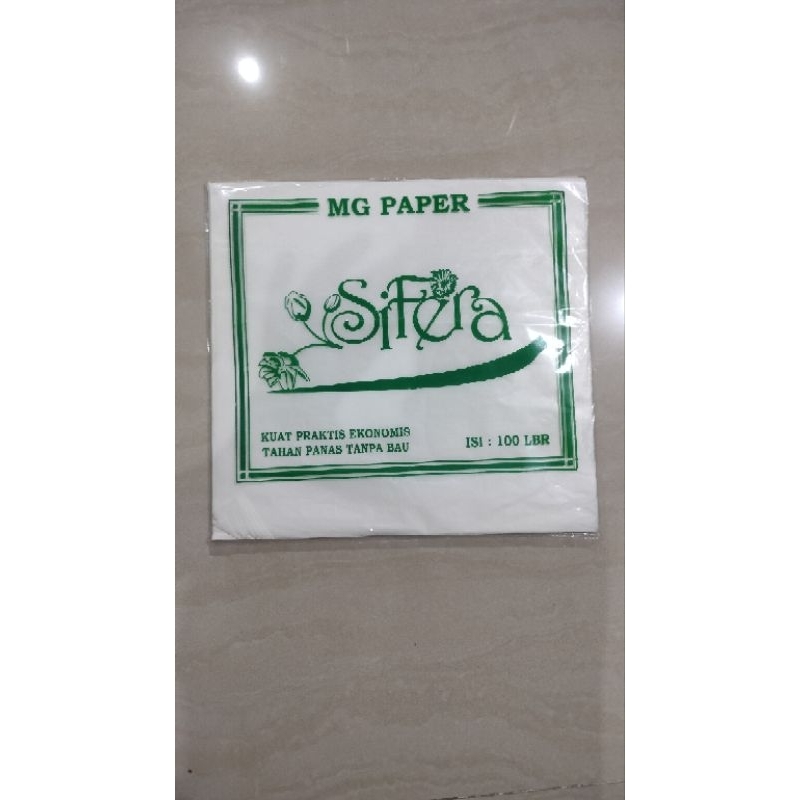 Jual Kertas Nasi Pack 100pcs | Shopee Indonesia