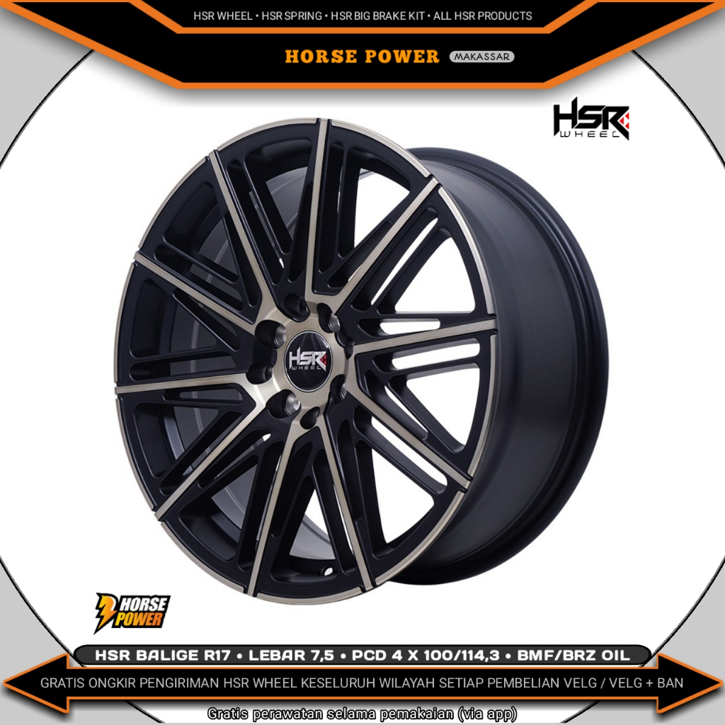 Jual Velg R17 • Mobil 4 Baut Roda • Pcd 4 x 100/114,3 • Hsr Balige ...