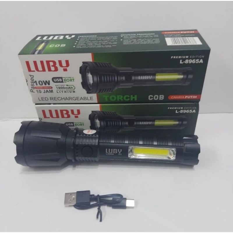 Jual Luby L8965A Senter Tangan Led Super Terang | Shopee Indonesia