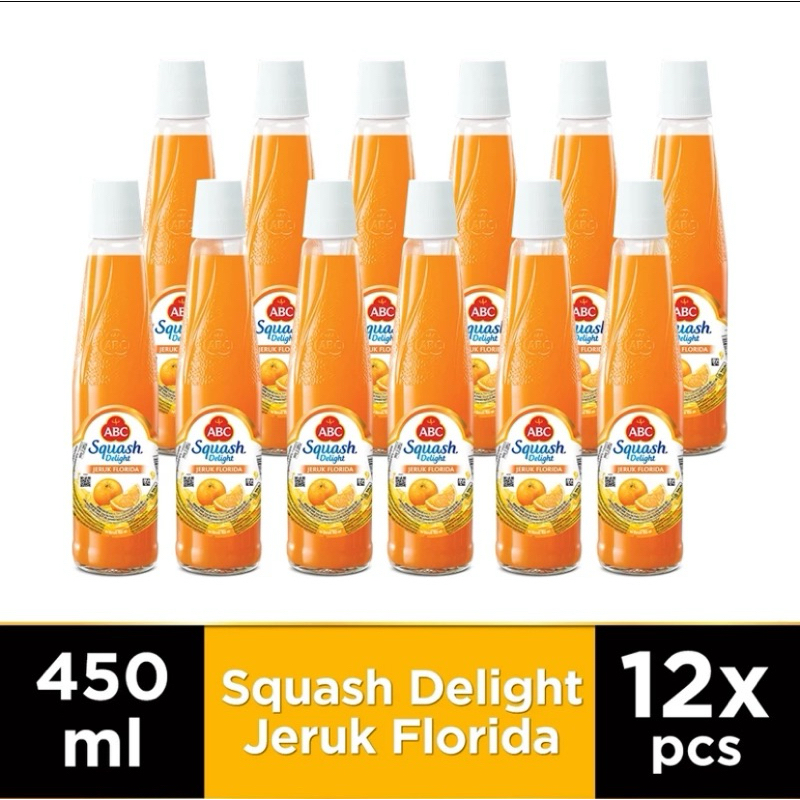Jual Sirup ABC squash delight 425 ml isi 12 pcs | Shopee Indonesia