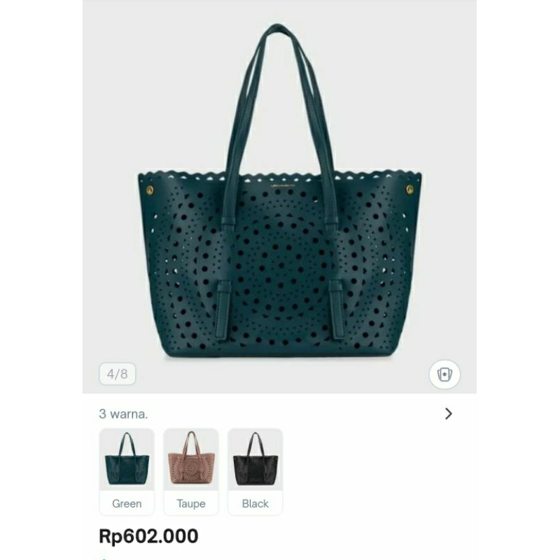 Jual Preloved Tas Urban&Co Jenewa Warna Hijau Emerald Tas Hush Puppies ...