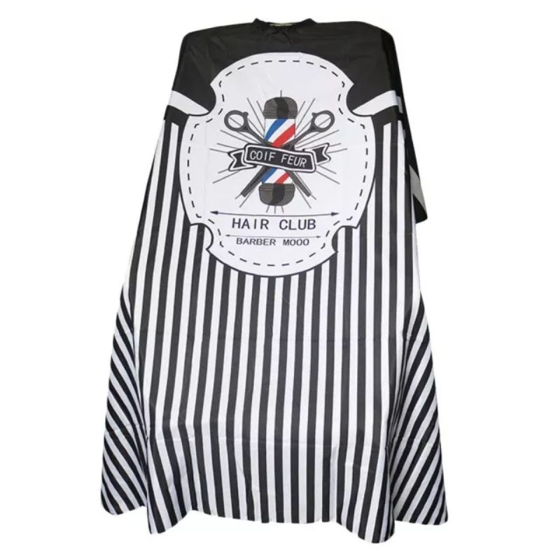 Jual Sarung Kain Kip Kep Potong Rambut MOTIF BARBER POLE Salon ...