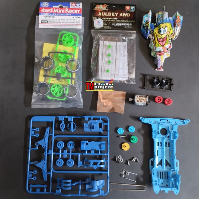 Jual paket tamiya STB cross box chassis super 2 tinggal pasang dan ...