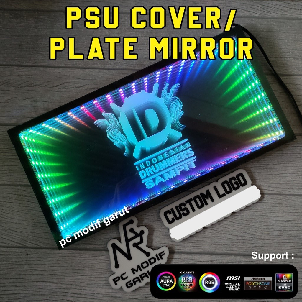 Jual PSU COVER MODIF RAINBOW MIRROR LOGO CUSTOM | Shopee Indonesia
