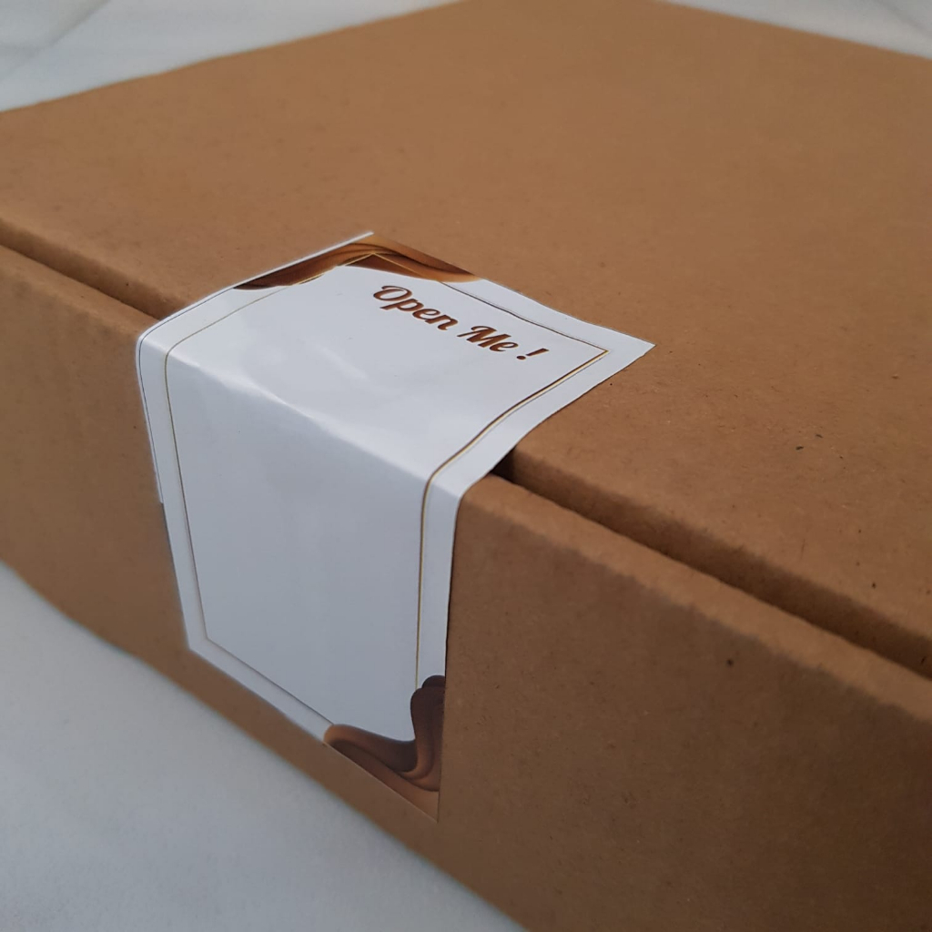 Jual Sticker Segel Kotak Box Stiker/Cutting/Label/nama/Hijab/Baju/tag ...