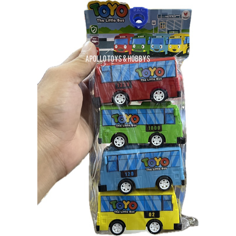 Jual MAINAN ANAK BUS TOYO 4PCS RKC 02236-1 | Shopee Indonesia