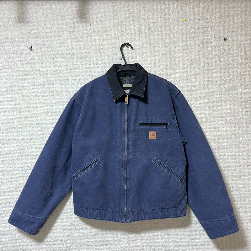Jual Carhartt J97 DPB Detroit Jacket ( Deep Blue) | Shopee Indonesia