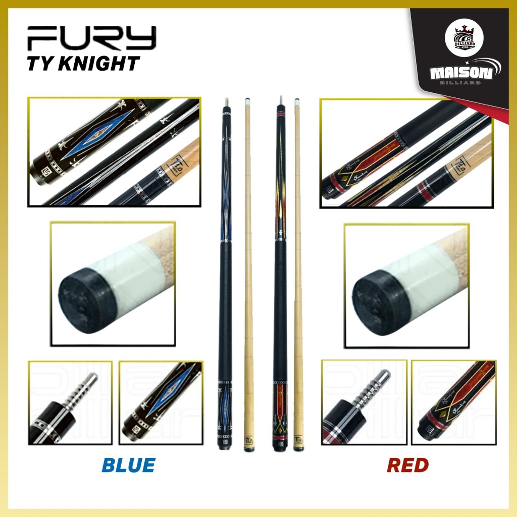 Jual Stick Billiard Fury Ty Knight - Stik Billiard Fury Ty Knight ...