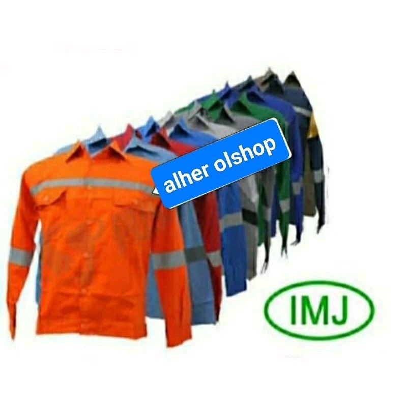 Jual wearpack atasan imj kemeja wearpack seragam wearpack atasan ...
