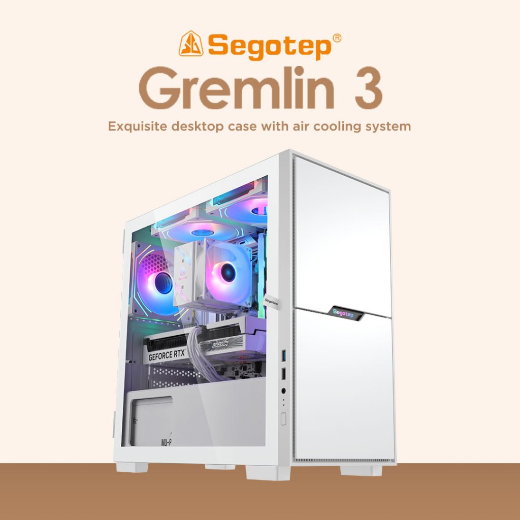 Jual SEGOTEP GREMLIN 3 (M-ATX Premium PC Case) | Shopee Indonesia